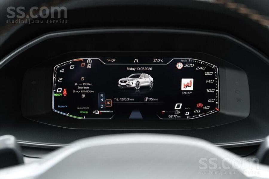 Серый Cupra Formentor 2022 в Рига, объемом двигателя 1.40 л и пробегом 62 тыс. км за 25500 €, фото 18 на AUTOMOTO.COM.LV