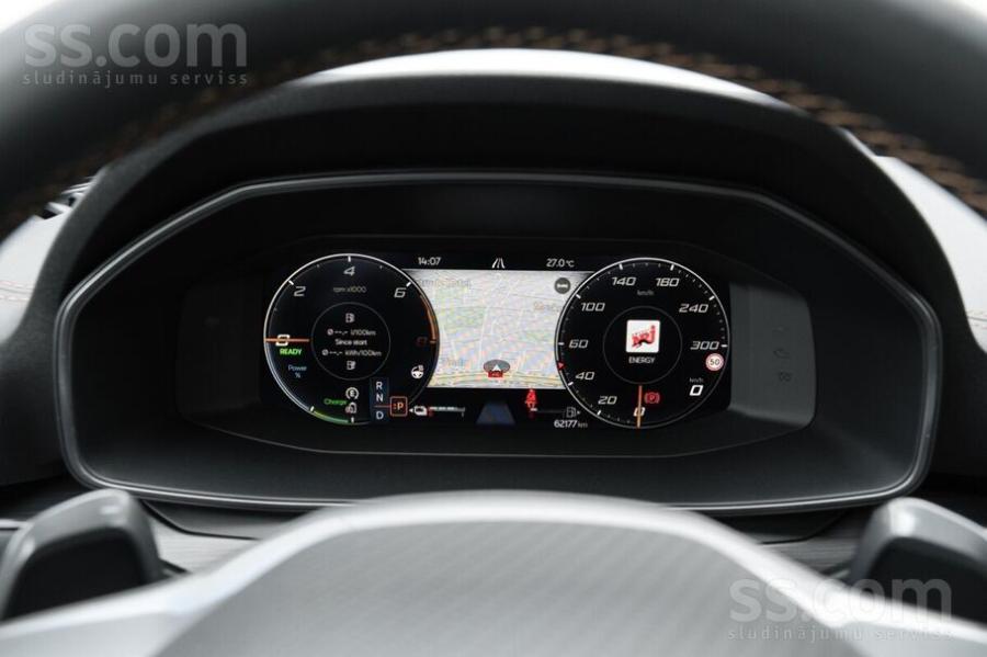 Серый Cupra Formentor 2022 в Рига, объемом двигателя 1.40 л и пробегом 62 тыс. км за 25500 €, фото 20 на AUTOMOTO.COM.LV