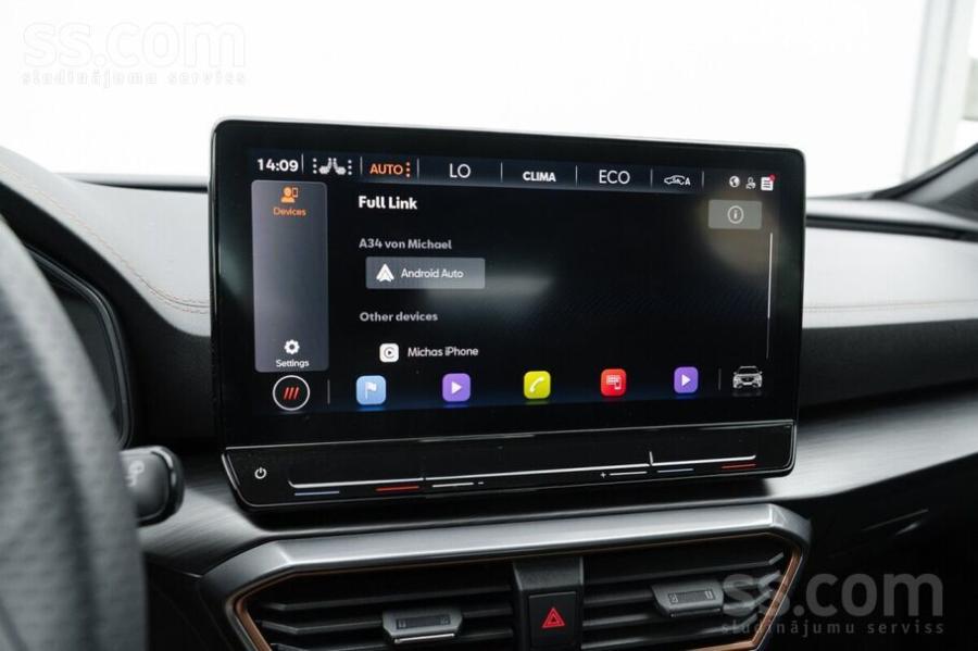 Серый Cupra Formentor 2022 в Рига, объемом двигателя 1.40 л и пробегом 62 тыс. км за 25500 €, фото 32 на AUTOMOTO.COM.LV