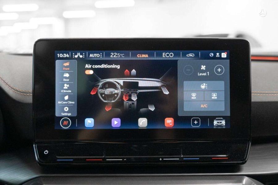 Pelēks Cupra Formentor 2022 Viļņa, ar dzinēja tilpumu 1.40 L un nobraukumu 83 tūkst. km par 23900 €, foto 19 vietnē AUTOMOTO.COM.LV