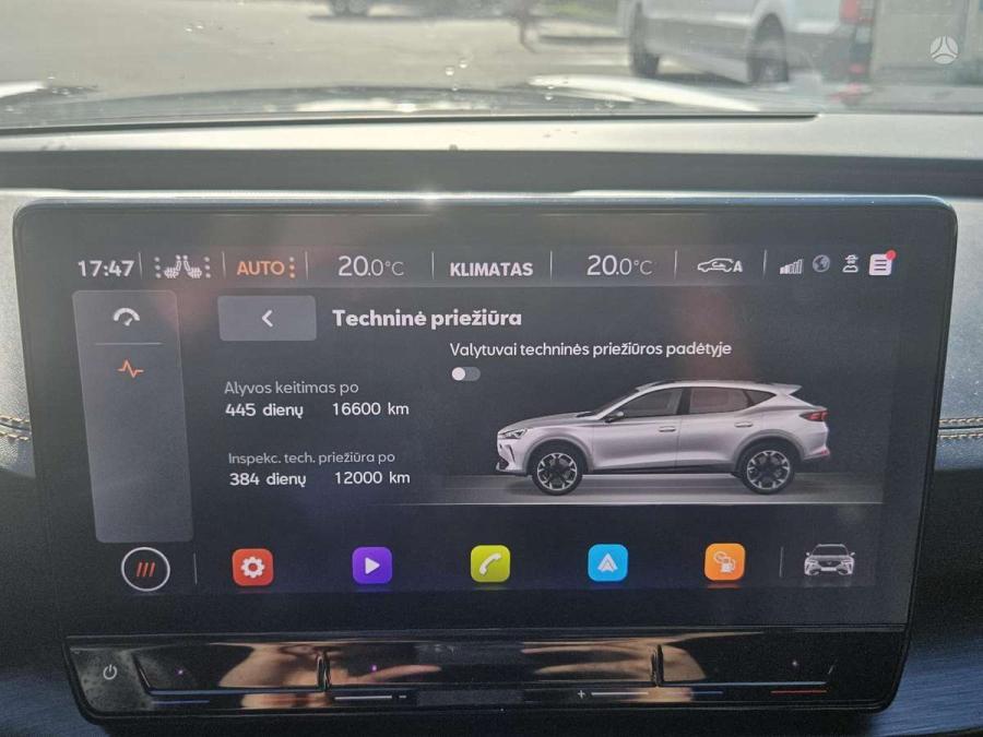 Pelēks Cupra Formentor 2022 Viļņa, ar dzinēja tilpumu 1.98 L un nobraukumu 90 tūkst. km par 24900 €, foto 7 vietnē AUTOMOTO.COM.LV