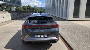 Grey Cupra Formentor 2022 in Vilnius, with an engine capacity of 1.98 L and mileage of 52 thousand km for 27800 €, photo 4 on AUTOMOTO.COM.LV