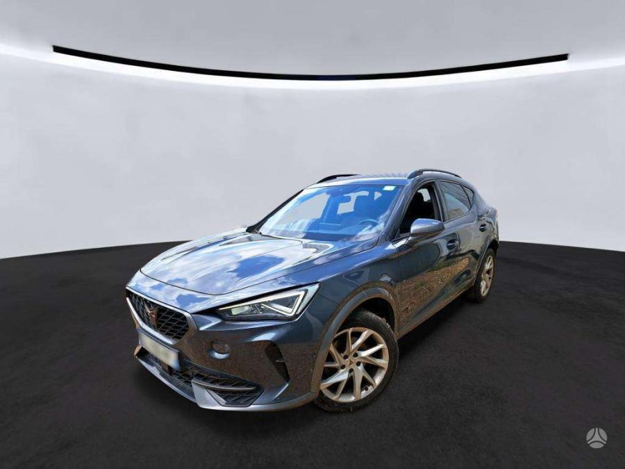 Grey Cupra Formentor 2022 in Vilnius, with an engine capacity of 1.50 L and mileage of 188 thousand km for 17415 €, photo 1 on AUTOMOTO.COM.LV