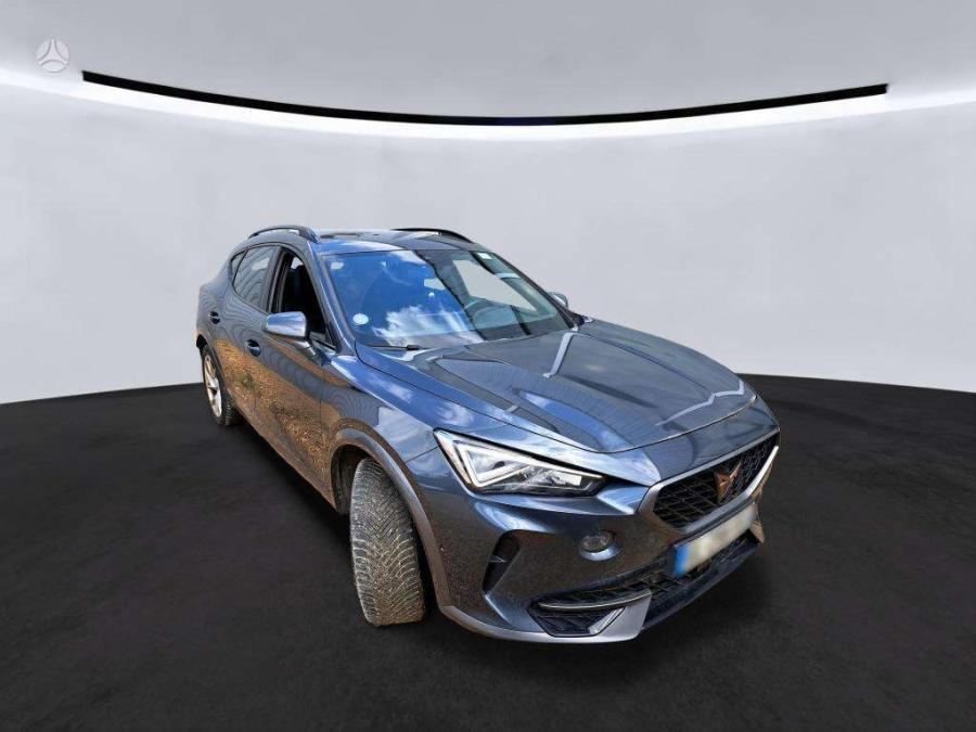 Grey Cupra Formentor 2022 in Vilnius, with an engine capacity of 1.50 L and mileage of 188 thousand km for 17415 €, photo 4 on AUTOMOTO.COM.LV