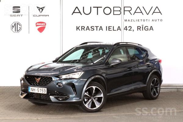 Pelēks Cupra Formentor 2022 Rīga, ar dzinēja tilpumu 1.50 L un nobraukumu 24 tūkst. km par 23490 €, foto 1 vietnē AUTOMOTO.COM.LV