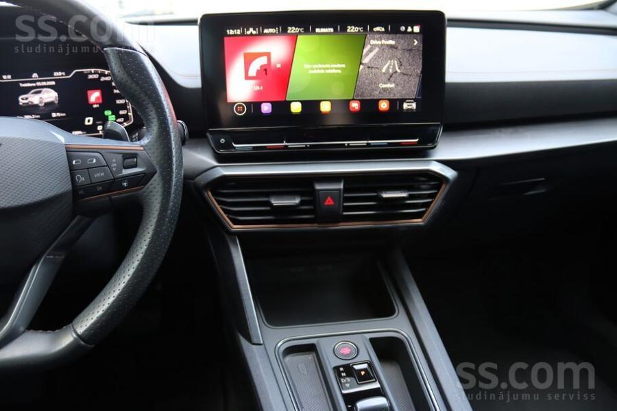Grey Cupra Formentor 2022 in Riga, with an engine capacity of 1.50 L and mileage of 24 thousand km for 23490 €, photo 13 on AUTOMOTO.COM.LV