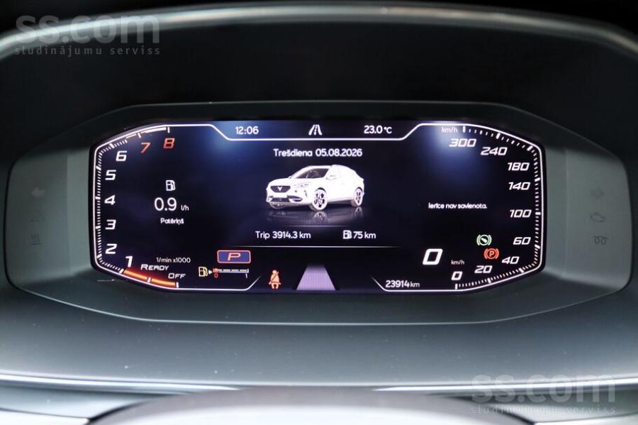 Grey Cupra Formentor 2022 in Riga, with an engine capacity of 1.50 L and mileage of 24 thousand km for 23490 €, photo 24 on AUTOMOTO.COM.LV