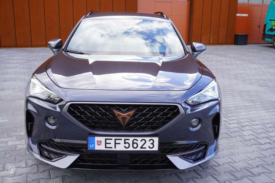 Серый Cupra Formentor 2022 в Клайпеда, объемом двигателя 1.40 л и пробегом 59 тыс. км за 23995 €, фото 7 на AUTOMOTO.COM.LV