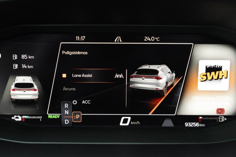 Серый Cupra Formentor 2022 в Марупе, объемом двигателя 1.40 л и пробегом 93 тыс. км за 26800 €, фото 15 на AUTOMOTO.COM.LV