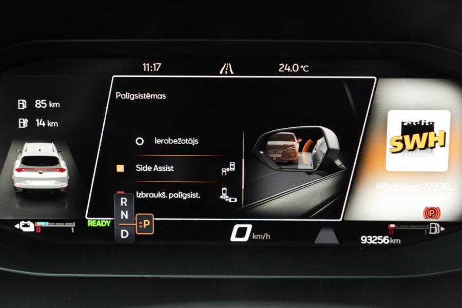 Серый Cupra Formentor 2022 в Марупе, объемом двигателя 1.40 л и пробегом 93 тыс. км за 26800 €, фото 16 на AUTOMOTO.COM.LV