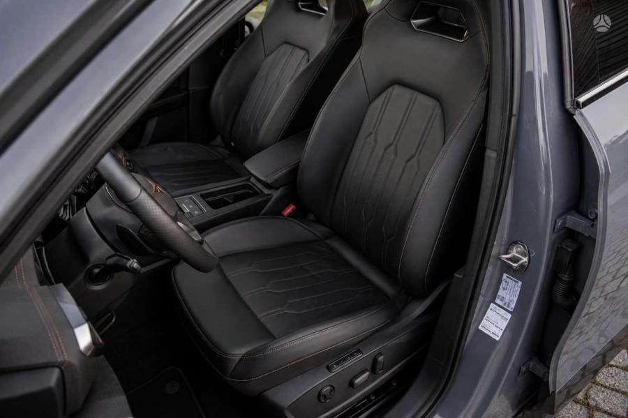 Grey Cupra Formentor 2022 in Vilnius, with an engine capacity of 1.98 L and mileage of 87 thousand km for 27700 €, photo 16 on AUTOMOTO.COM.LV
