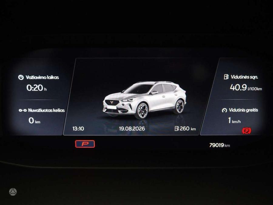 Серый Cupra Formentor 2022 в Вильнюс, объемом двигателя 1.98 л и пробегом 79 тыс. км за 27900 €, фото 25 на AUTOMOTO.COM.LV