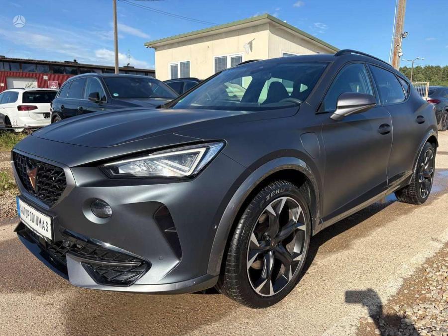Серый Cupra Formentor 2022 в Вильнюс, объемом двигателя 1.40 л и пробегом 83 тыс. км за 22600 €, фото 1 на AUTOMOTO.COM.LV