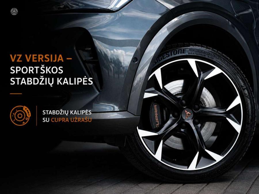 Серый Cupra Formentor 2022 в Вильнюс, объемом двигателя 1.40 л и пробегом 63 тыс. км за 23900 €, фото 8 на AUTOMOTO.COM.LV