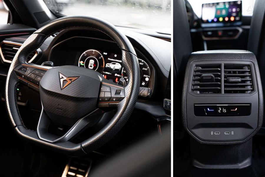 Серый Cupra Formentor 2022 в Вильнюс, объемом двигателя 1.40 л и пробегом 63 тыс. км за 23900 €, фото 43 на AUTOMOTO.COM.LV