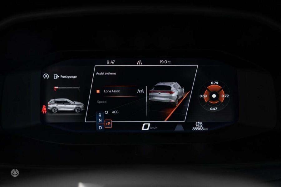 Серый Cupra Formentor 2022 в Вильнюс, объемом двигателя 1.50 л и пробегом 89 тыс. км за 21300 €, фото 12 на AUTOMOTO.COM.LV