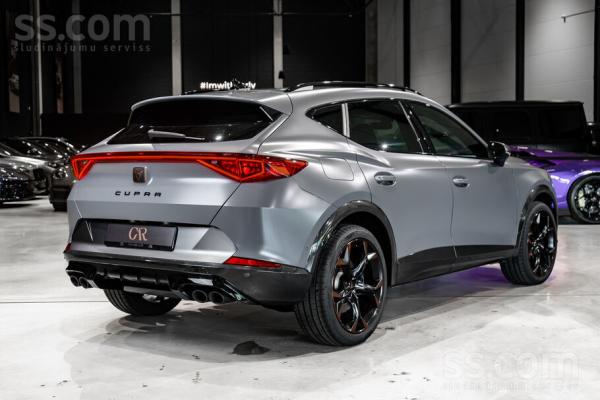 Grey Cupra Formentor 2022 in Riga, with an engine capacity of 2.00 L and mileage of 60 thousand km for 28000 €, photo 5 on AUTOMOTO.COM.LV