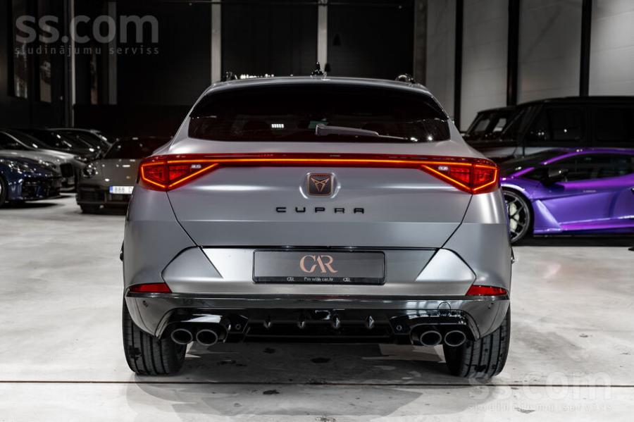 Grey Cupra Formentor 2022 in Riga, with an engine capacity of 2.00 L and mileage of 60 thousand km for 28000 €, photo 6 on AUTOMOTO.COM.LV