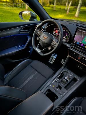 Grey Cupra Formentor 2022 in Riga, with an engine capacity of 1.40 L and mileage of 116 thousand km for 24900 €, photo 9 on AUTOMOTO.COM.LV