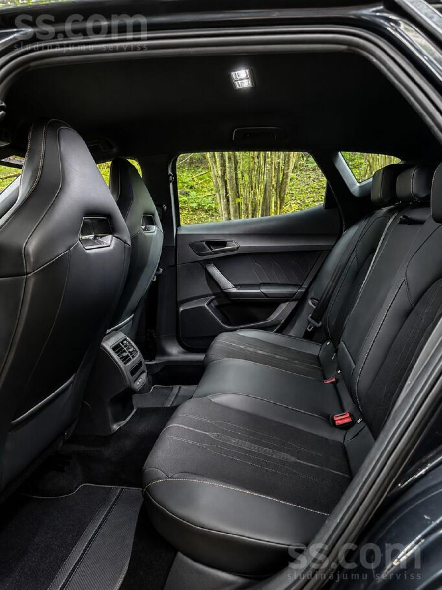 Grey Cupra Formentor 2022 in Riga, with an engine capacity of 1.40 L and mileage of 116 thousand km for 24900 €, photo 12 on AUTOMOTO.COM.LV