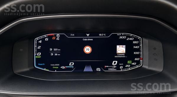 Серый Cupra Formentor 2022 в Рига, объемом двигателя 1.40 л и пробегом 116 тыс. км за 24900 €, фото 11 на AUTOMOTO.COM.LV