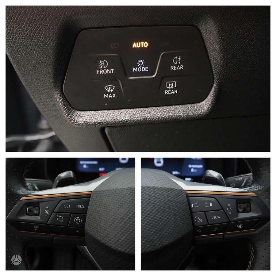 Grey Cupra Formentor 2022 in Vilnius, with an engine capacity of 1.50 L and mileage of 93 thousand km for 20500 €, photo 14 on AUTOMOTO.COM.LV