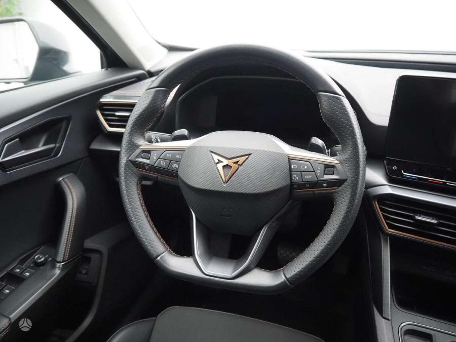 Grey Cupra Formentor 2022 in Vilnius, with an engine capacity of 1.40 L and mileage of 32 thousand km for 24500 €, photo 23 on AUTOMOTO.COM.LV