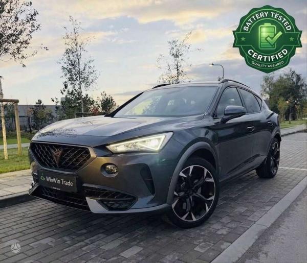 Серый Cupra Formentor 2022 в Вильнюс, объемом двигателя 1.40 л и пробегом 49 тыс. км за 24990 €, фото 1 на AUTOMOTO.COM.LV
