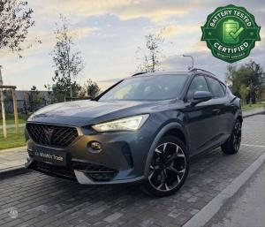 Pelēks Cupra Formentor 2022 Viļņa, ar dzinēja tilpumu 1.40 L un nobraukumu 49 tūkst. km par 24990 €, foto  vietnē AUTOMOTO.COM.LV