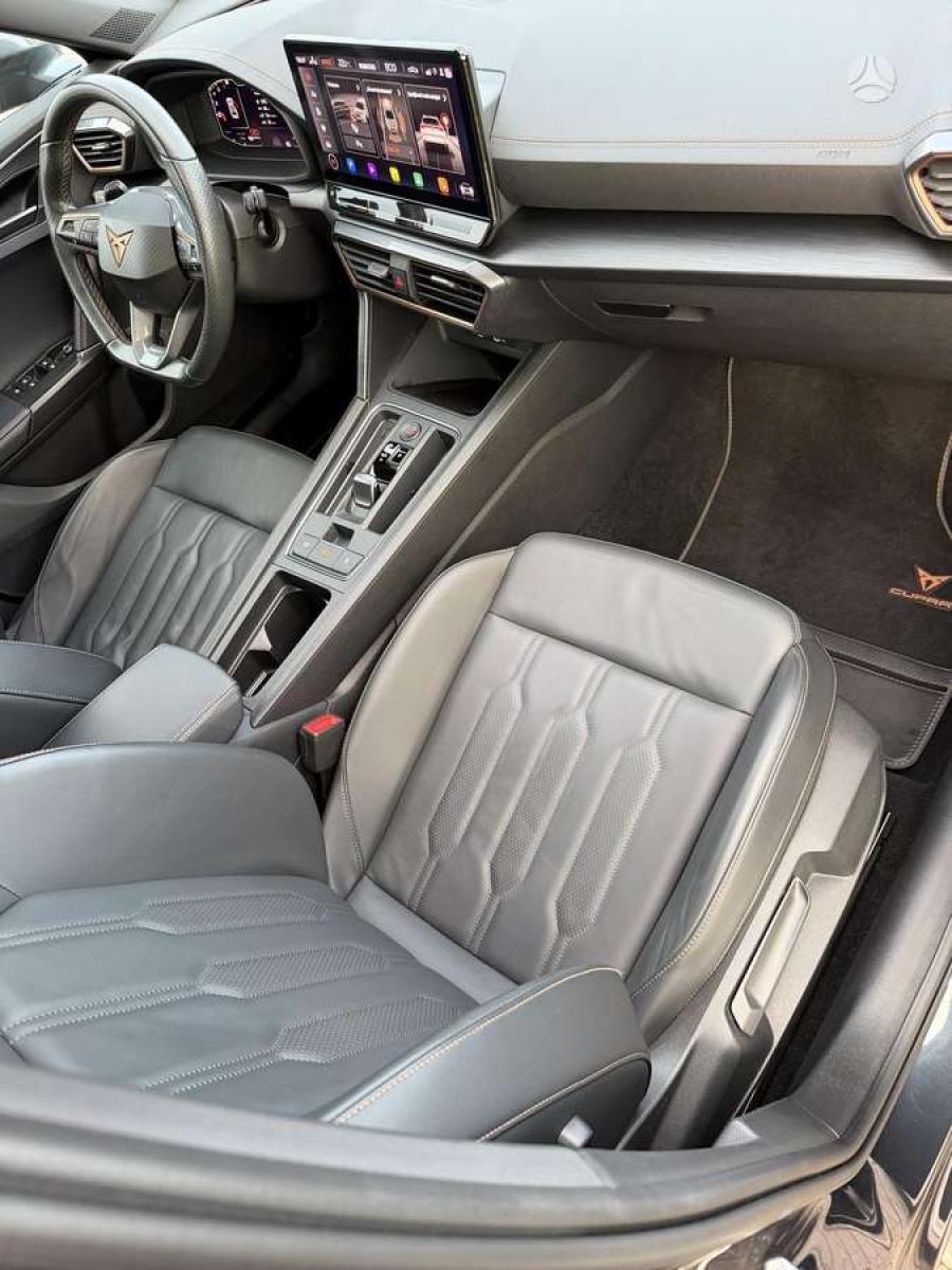 Pelēks Cupra Formentor 2022 Viļņa, ar dzinēja tilpumu 1.40 L un nobraukumu 49 tūkst. km par 24990 €, foto 12 vietnē AUTOMOTO.COM.LV