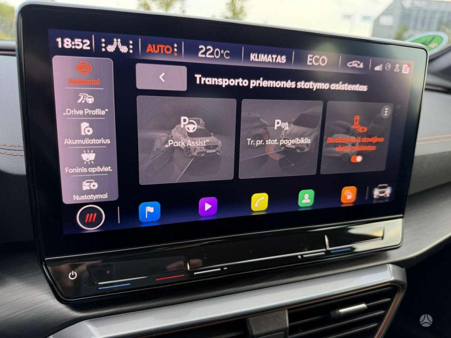 Pelēks Cupra Formentor 2022 Viļņa, ar dzinēja tilpumu 1.40 L un nobraukumu 49 tūkst. km par 24990 €, foto 27 vietnē AUTOMOTO.COM.LV