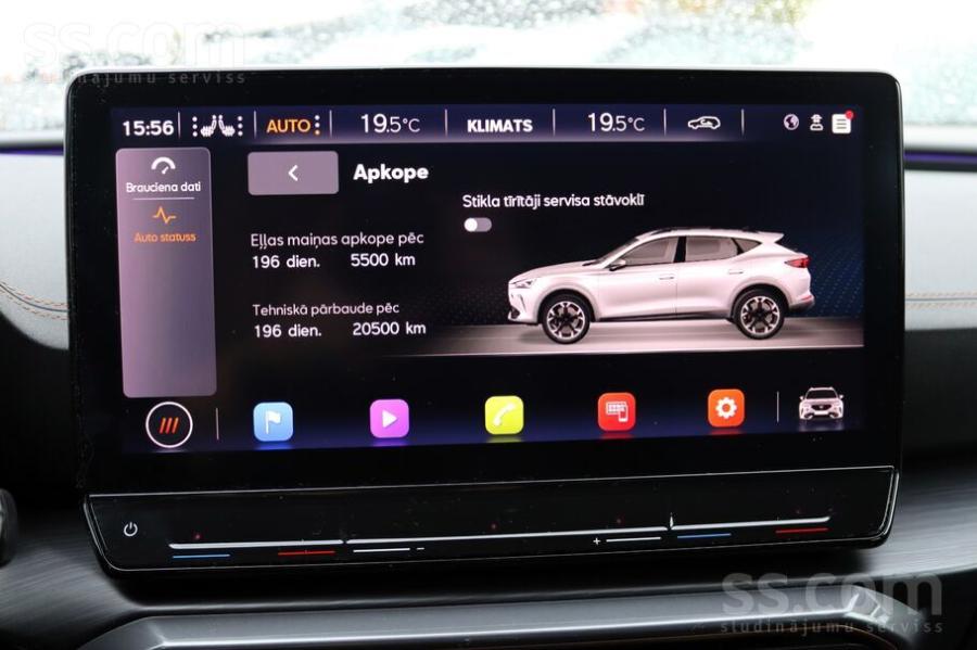Серый Cupra Formentor 2022 в Рига, объемом двигателя 2.00 л и пробегом 130 тыс. км за 22990 €, фото 15 на AUTOMOTO.COM.LV