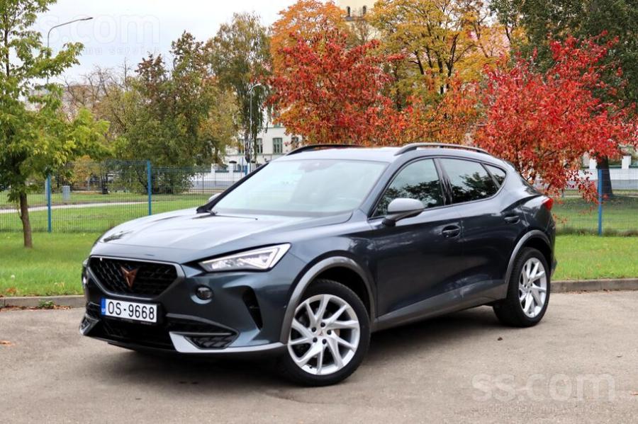 Серый Cupra Formentor 2022 в Рига, объемом двигателя 1.50 л и пробегом 82 тыс. км за 21990 €, фото 34 на AUTOMOTO.COM.LV