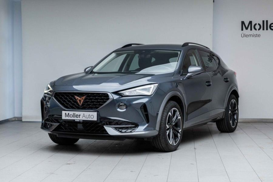 Pelēks Cupra Formentor 2022 Peetri, ar dzinēja tilpumu 1.40 L un nobraukumu 32 tūkst. km par 25500 €, foto 1 vietnē AUTOMOTO.COM.LV