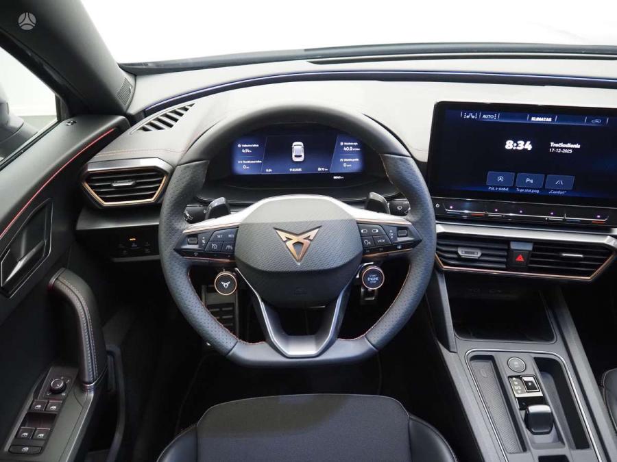Grey Cupra Formentor 2023 in Vilnius, with an engine capacity of 1.98 L and mileage of 66 thousand km for 31500 €, photo 20 on AUTOMOTO.COM.LV