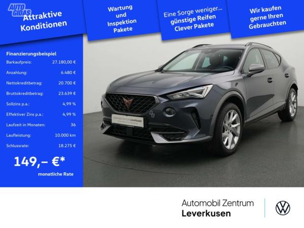 Pelēks Cupra Formentor 2023 Kauņa, ar dzinēja tilpumu 1.50 L un nobraukumu 43 tūkst. km par 29795 €, foto 1 vietnē AUTOMOTO.COM.LV