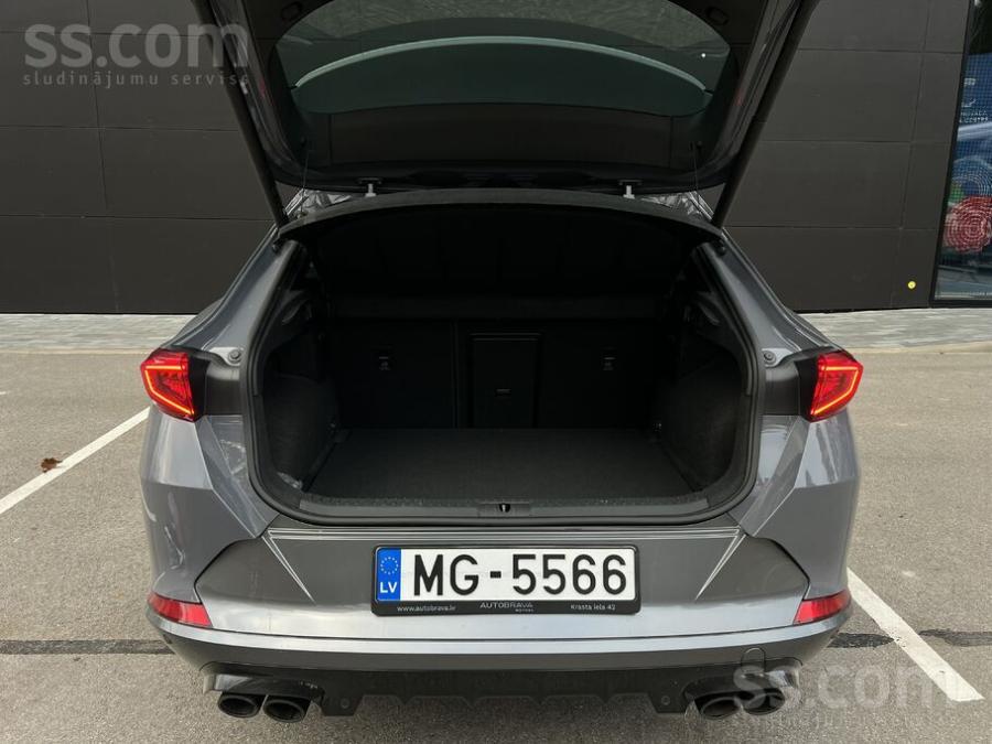 Grey Cupra Formentor 2023 in Ogre, with an engine capacity of 2.00 L and mileage of 29 thousand km for 31000 €, photo 14 on AUTOMOTO.COM.LV