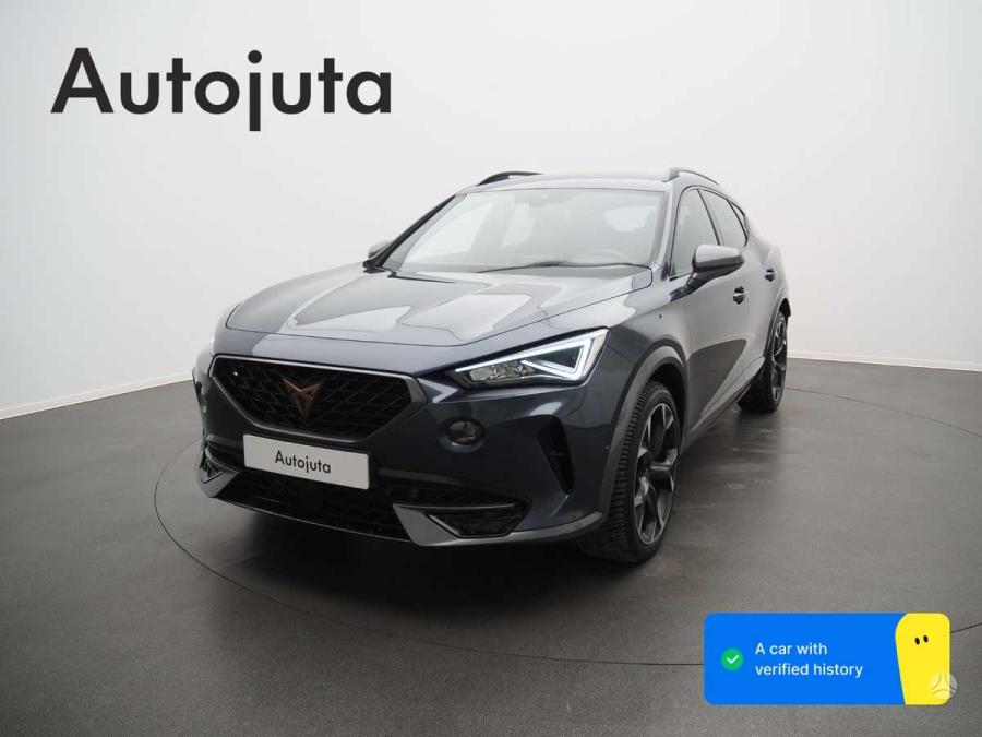 Pelēks Cupra Formentor 2023 Viļņa, ar dzinēja tilpumu 1.98 L un nobraukumu 42 tūkst. km par 29500 €, foto 1 vietnē AUTOMOTO.COM.LV