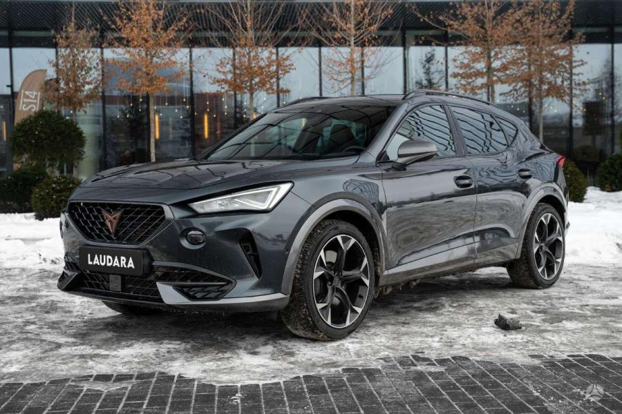 Серый Cupra Formentor 2023 в Вильнюс, объемом двигателя 2.00 л и пробегом 17 тыс. км за 29250 €, фото 2 на AUTOMOTO.COM.LV