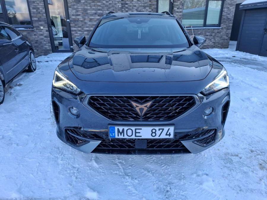 Pelēks Cupra Formentor 2023 Kauņa, ar dzinēja tilpumu 1.98 L un nobraukumu 85 tūkst. km par 26500 €, foto 2 vietnē AUTOMOTO.COM.LV