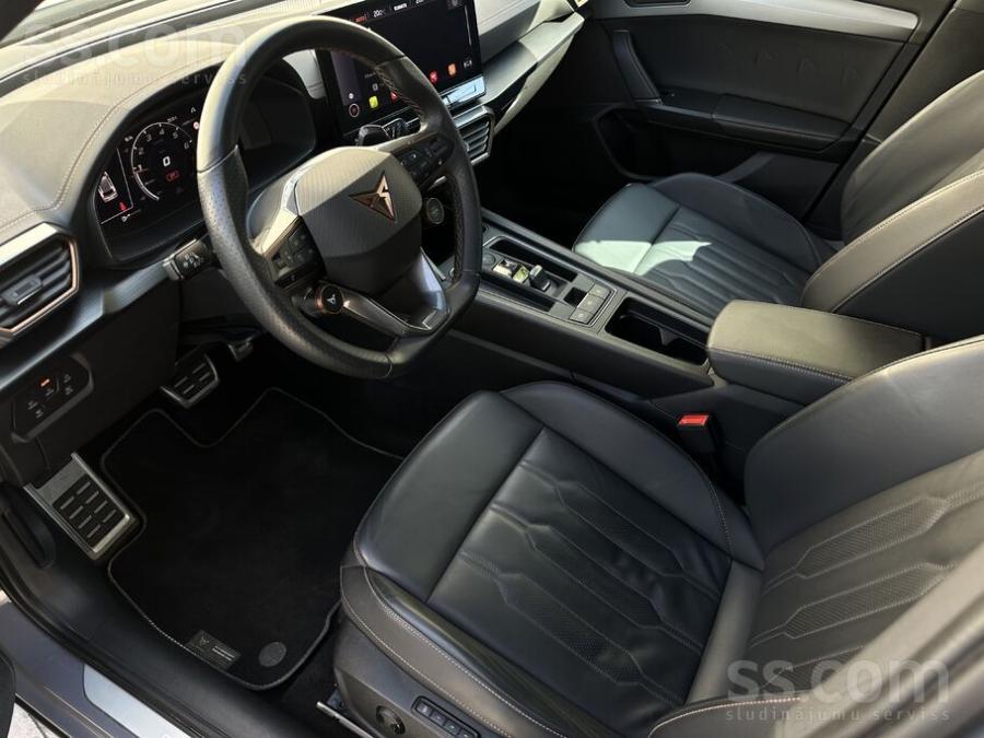 Grey Cupra Formentor 2023 in Riga, with an engine capacity of 2.00 L and mileage of 38 thousand km for 28950 €, photo 8 on AUTOMOTO.COM.LV