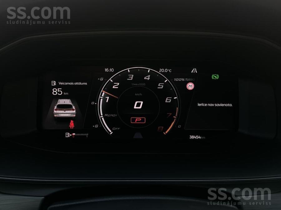 Grey Cupra Formentor 2023 in Riga, with an engine capacity of 2.00 L and mileage of 38 thousand km for 28950 €, photo 24 on AUTOMOTO.COM.LV