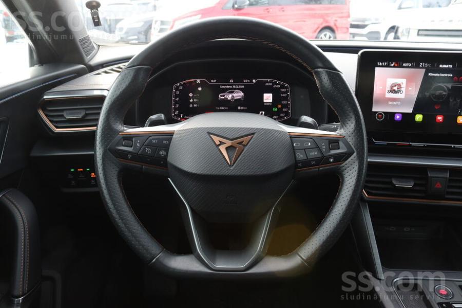Pelēks Cupra Formentor 2023 Rīga, ar dzinēja tilpumu 1.50 L un nobraukumu 30 tūkst. km par 25990 €, foto 11 vietnē AUTOMOTO.COM.LV