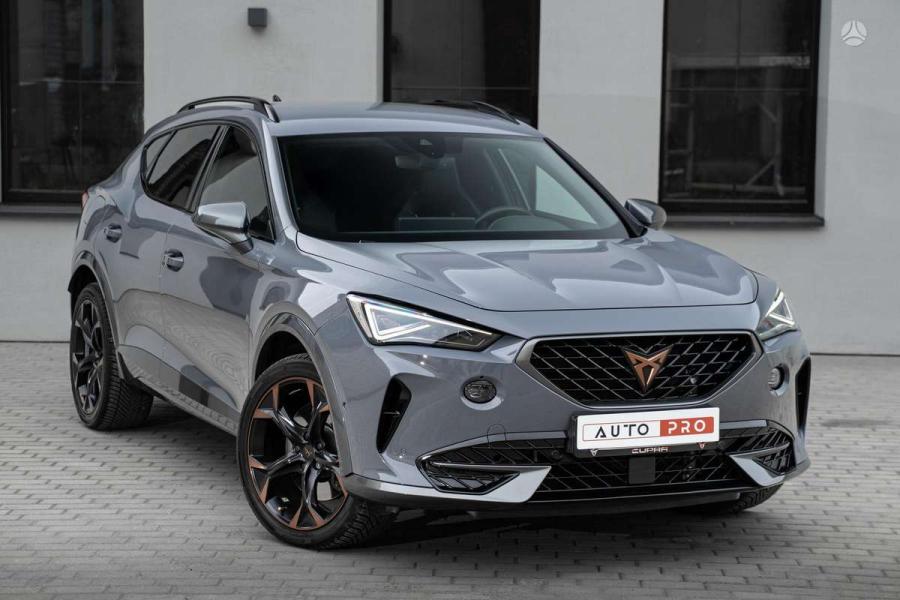 Серый Cupra Formentor 2023 в Каунас, объемом двигателя 1.40 л и пробегом 53 тыс. км за 26000 €, фото 1 на AUTOMOTO.COM.LV