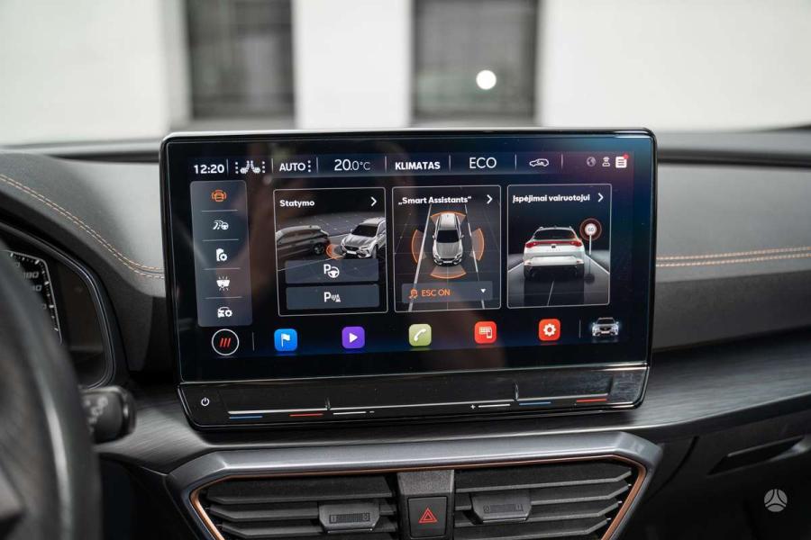 Серый Cupra Formentor 2023 в Каунас, объемом двигателя 1.40 л и пробегом 53 тыс. км за 26000 €, фото 20 на AUTOMOTO.COM.LV