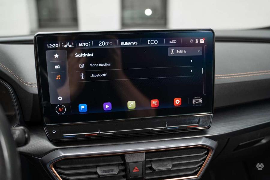 Серый Cupra Formentor 2023 в Каунас, объемом двигателя 1.40 л и пробегом 53 тыс. км за 26000 €, фото 33 на AUTOMOTO.COM.LV