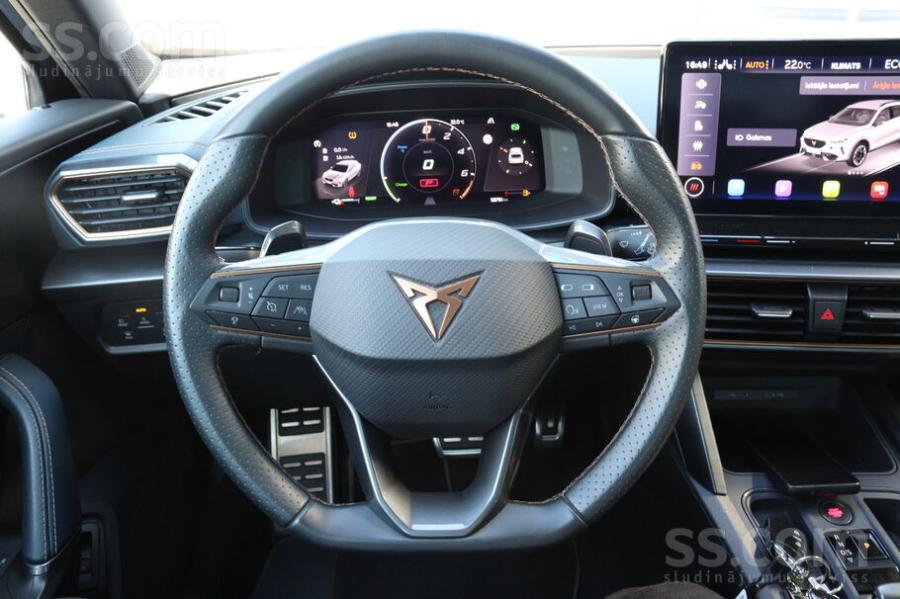 Pelēks Cupra Formentor 2023 Rīga, ar dzinēja tilpumu 1.40 L un nobraukumu 59 tūkst. km par 26990 €, foto 11 vietnē AUTOMOTO.COM.LV
