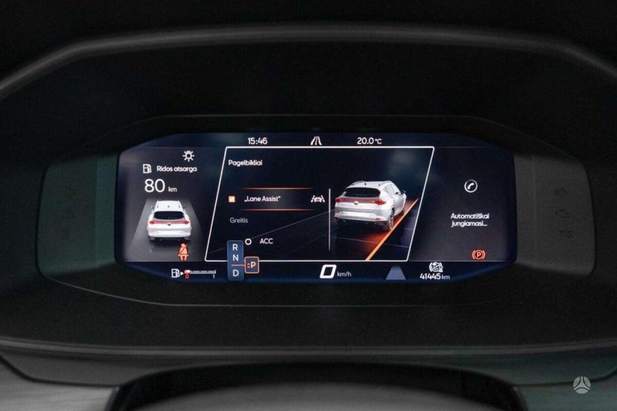 Серый Cupra Formentor 2023 в Вильнюс, объемом двигателя 2.00 л и пробегом 41 тыс. км за 30900 €, фото 14 на AUTOMOTO.COM.LV