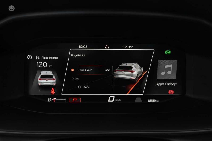 Серый Cupra Formentor 2023 в Вильнюс, объемом двигателя 1.98 л и пробегом 19 тыс. км за 29700 €, фото 27 на AUTOMOTO.COM.LV