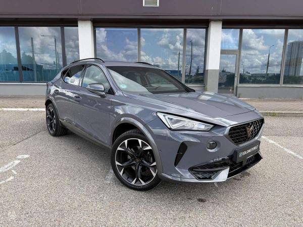 Pelēks Cupra Formentor 2023 Viļņa, ar dzinēja tilpumu 1.40 L un nobraukumu 56 tūkst. km par 24950 €, foto 1 vietnē AUTOMOTO.COM.LV